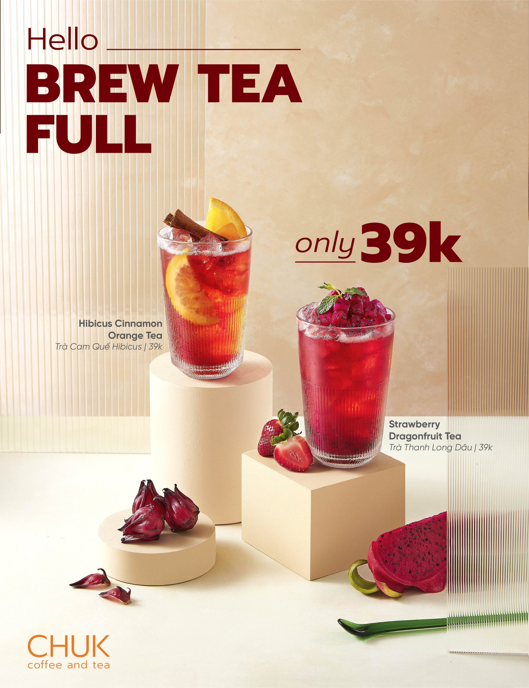 Chuỗi Chuk Chuk của KIDO đổi tên thương hiệu thành Chuk Coffee & Tea ...