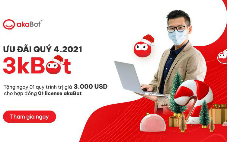 akaBot cùng doanh nghiệp Việt tự động hóa vận hành với robot RPA